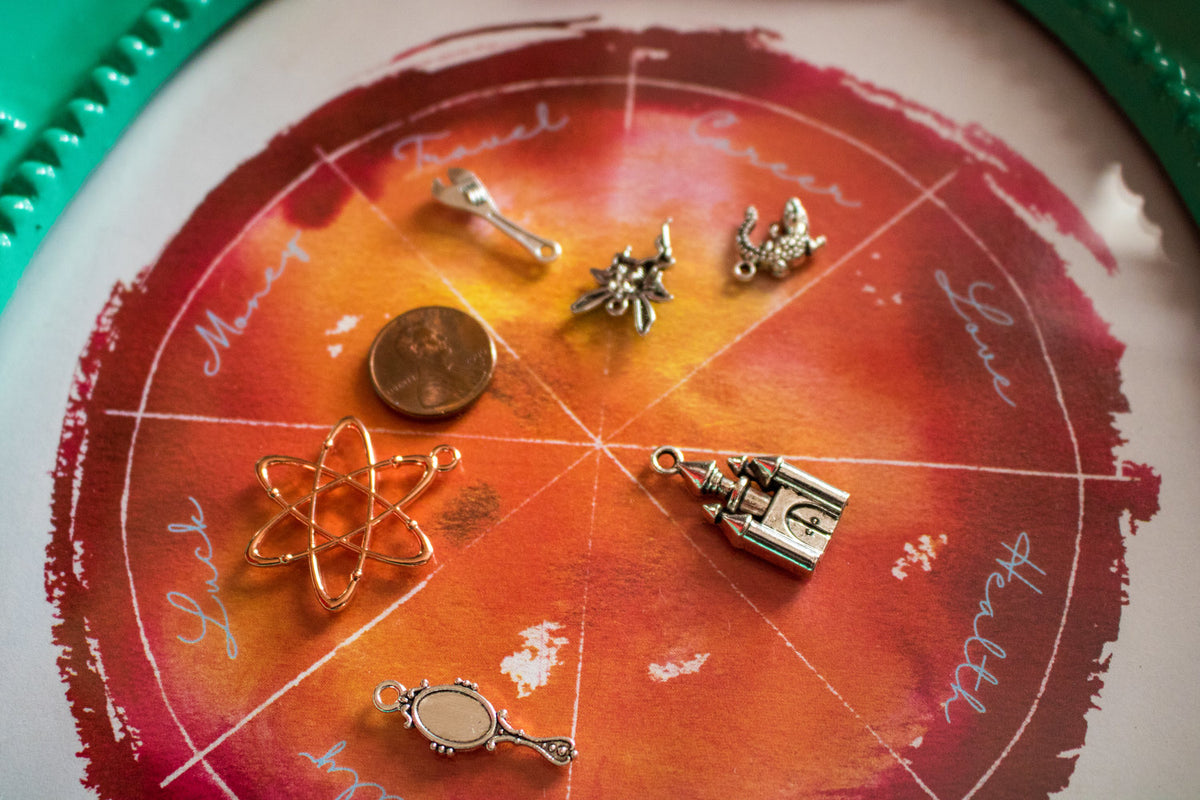 Charm Casting Divination Board Printable – Solart