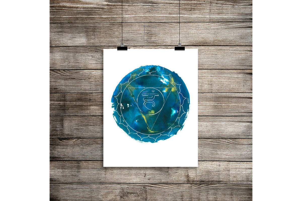 Vishuddha - 5th chakra Throat Printable – Solart